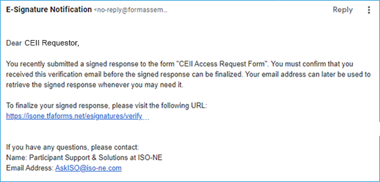 How to complete a CEII Access Request form