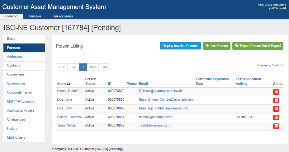 How to retrieve your company’s person detail report