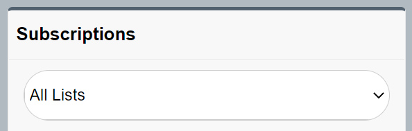 How to manage your ISO mailing list subscriptions